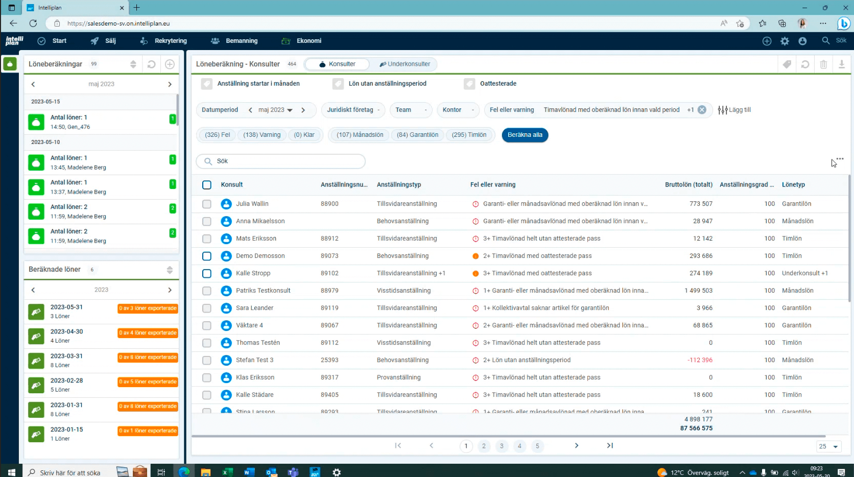 Lönekontroller -video